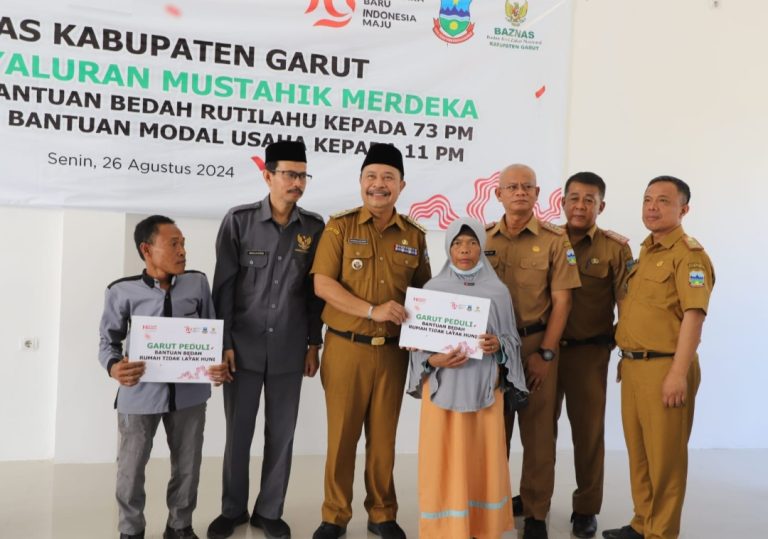 Baznas Garut Salurkan Rp622 Juta untuk Renovasi Rutilahu dan Modal ...